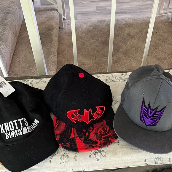 Universal | Accessories | Baseball Style Souvenir Caps 3knotts Scary ...